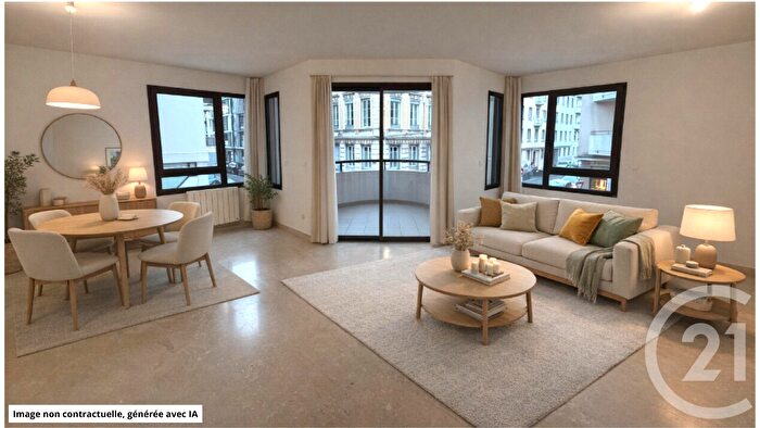 Appartement à vendre - Lyon e , Tête dOr, Vitton - 5 pièces - 4 chambres