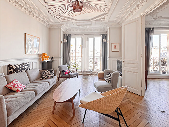 Appartement à vendre - Asnières-sur-Seine, Bécon, Bourguignons - 5 pièces - 3 chambres