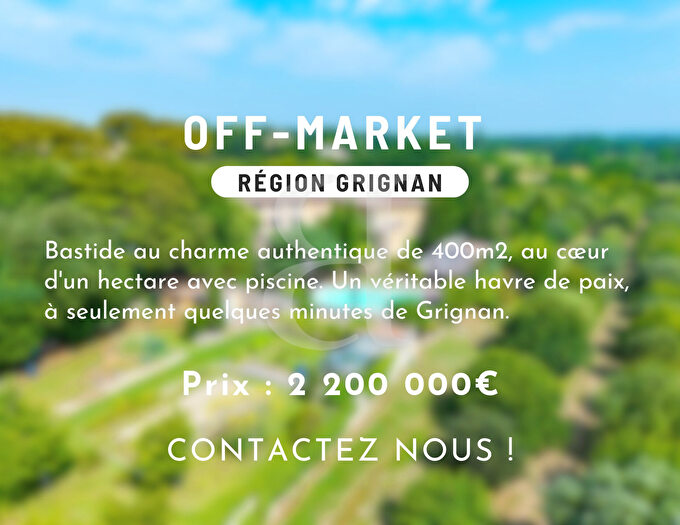 Maison à vendre - Grignan - 9 pièces - 5 chambres