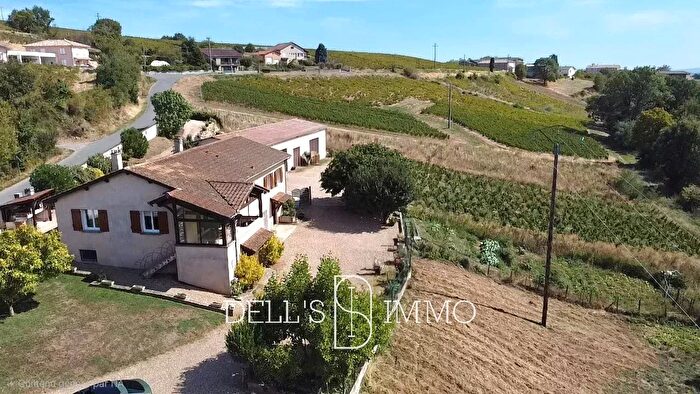 Villié-Morgon : Maison 8 pièces à vendre