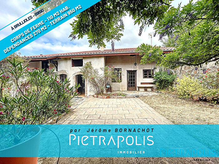 Maison à vendre - Brullioles - 5 pièces - 3 chambres