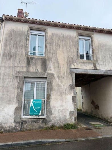 Maison 3 pièces à louer à Moutiers-les-Mauxfaits