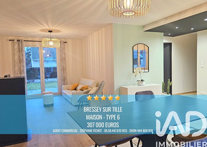 Maison à vendre - Bressey-sur-Tille - 6 pièces - 4 chambres