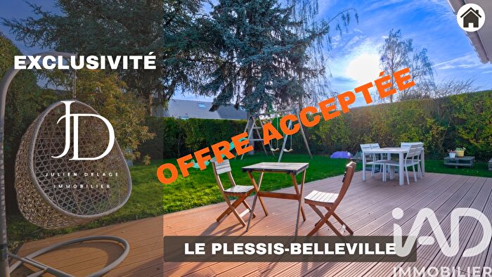 Maison à vendre - Le Plessis-Belleville - 6 pièces - 4 chambres
