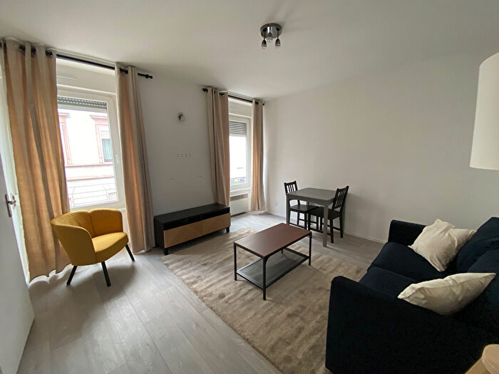 Appartement à louer - Mulhouse, Cité-Briand - 2 pièces - 1 chambre