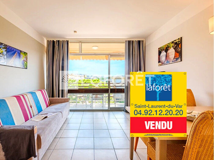 Appartement à vendre - Saint-Laurent-du-Var, Bord de Mer, Port de Plaisance - 1 pièce
