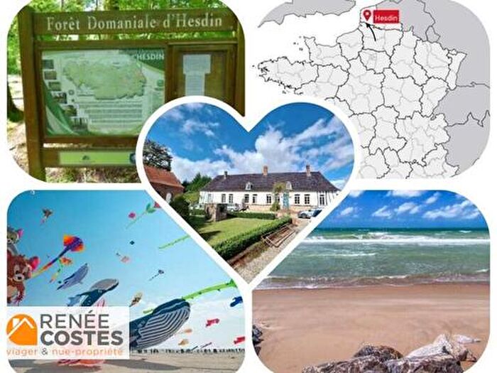 Maison à vendre - Hesdin - 9 pièces - 3 chambres