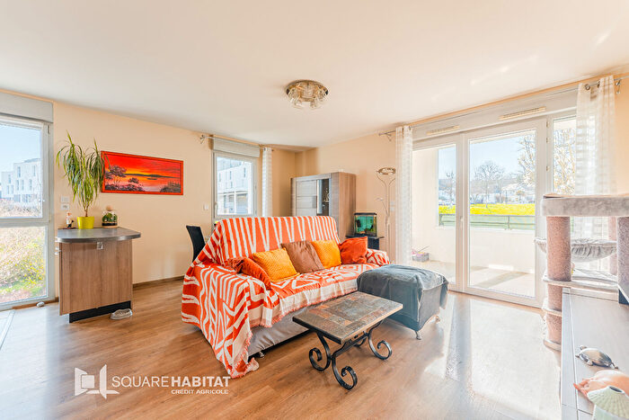 Appartement à vendre - Orvault, Bourg, Secteur rural - 3 pièces - 2 chambres