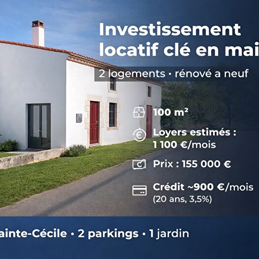 Maison 6 pièces à Sainte-Cécile, à vendre