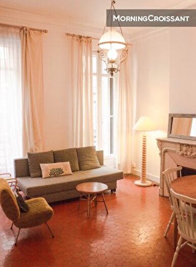 Appartement à louer - Marseille er , Chapitre - 2 pièces - 1 chambre