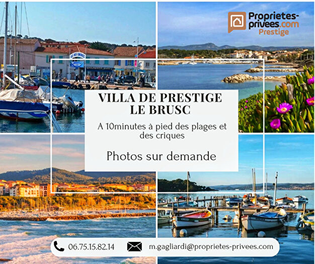Six-Fours-les-Plages, Font de Fillol, Rayolet, Le Brusc : Maison 6 pièces à vendre