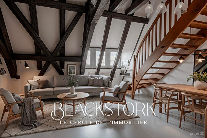 Appartement à vendre - Ingersheim - 3 pièces - 2 chambres