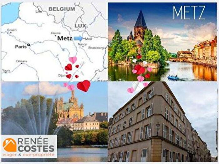 Appartement à vendre - Metz, Bellecroix - 6 pièces - 4 chambres