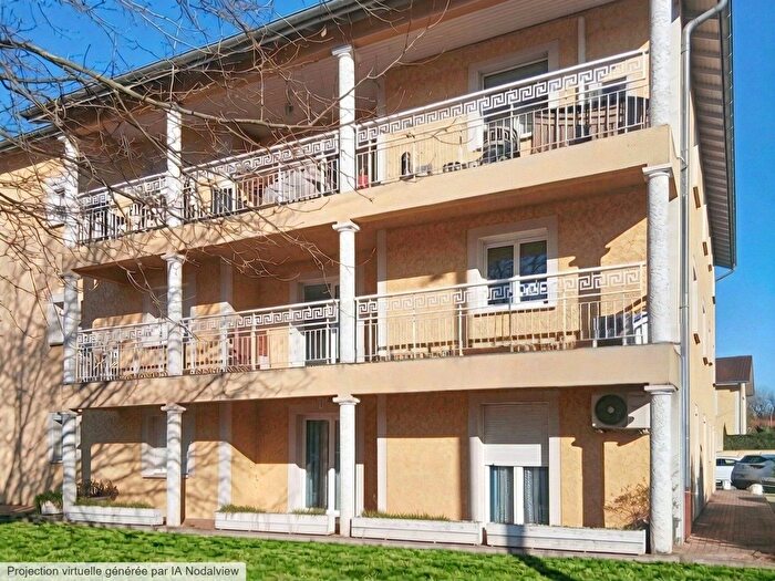 Appartement à vendre - Charvieu-Chavagneux - 3 pièces - 2 chambres