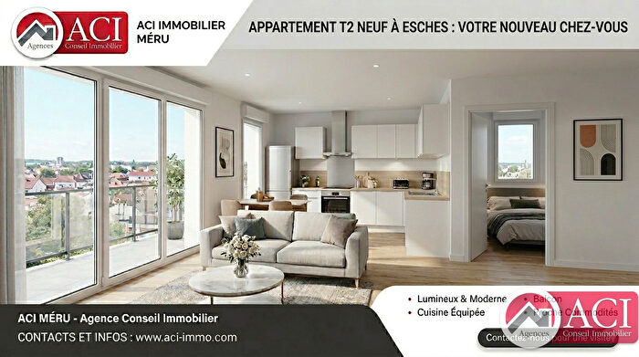 Esches - Appartement 2 pièces à vendre