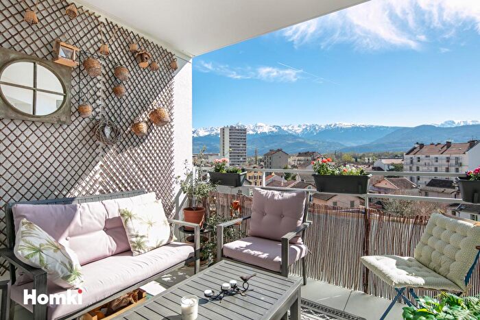 Appartement à vendre - Grenoble, Ile Verte - 3 pièces - 2 chambres