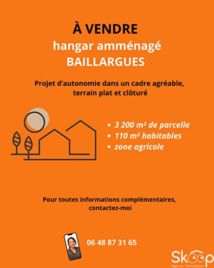 Maison à vendre - Baillargues - 5 pièces - 4 chambres