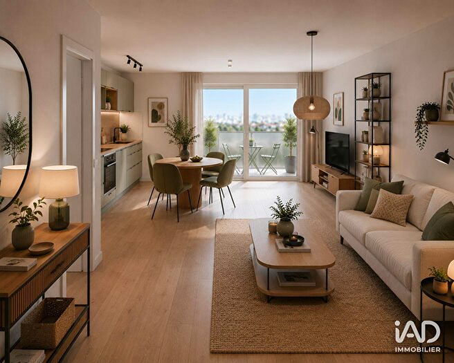 Appartement 3 pièces à vendre - Décines-Charpieu, La Soie Montaberlet