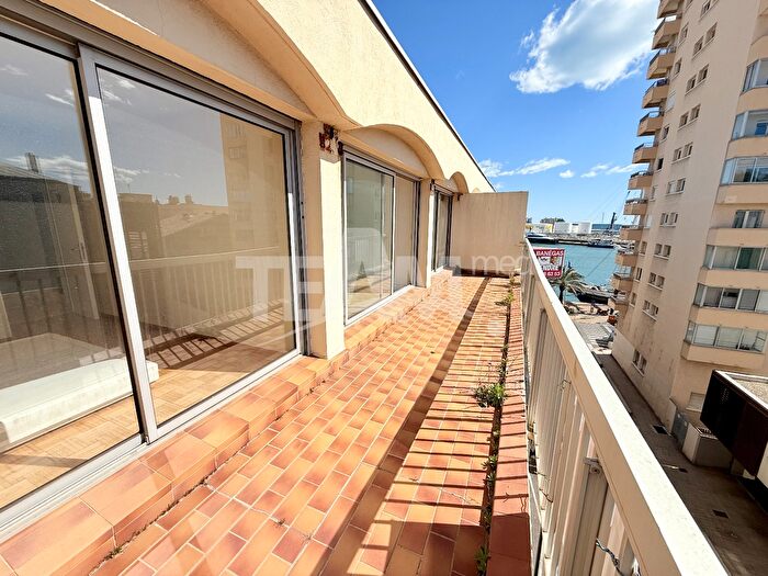 Appartement à vendre - Sète, Lîle Sud - 3 pièces - 2 chambres