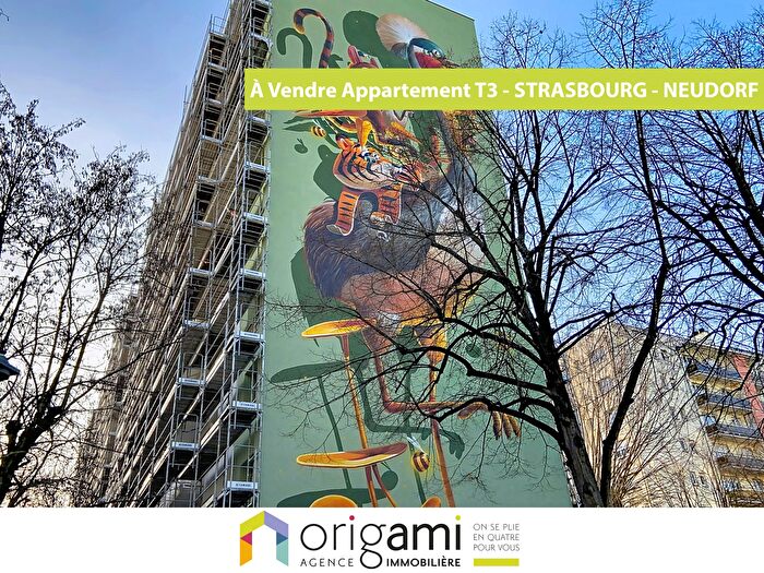 Appartement à vendre - Strasbourg - 3 pièces - 2 chambres
