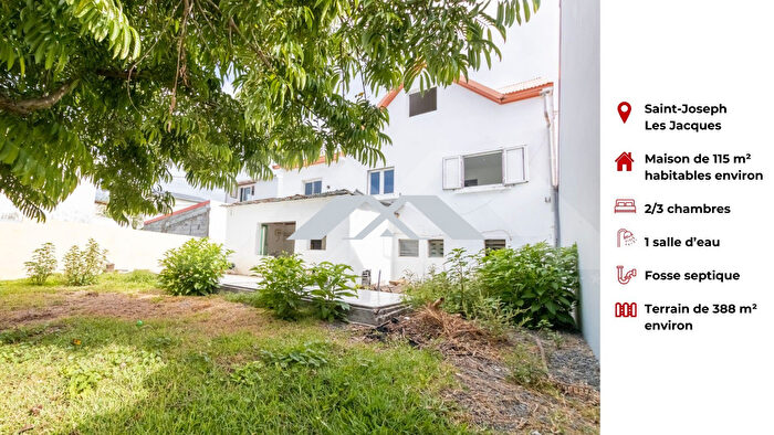 Maison à vendre - Saint-Joseph, Les Jacques, Bois Noirs - 4 pièces - 3 chambres