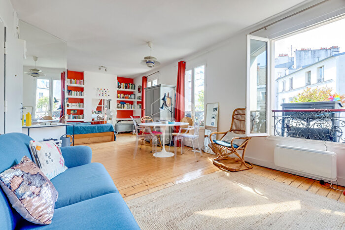 Paris 17ème, La Fourche, Guy Moquet - Appartement 2 pièces à vendre