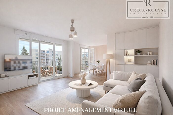 Appartement à vendre - Caluire-et-Cuire, Margnolles, Rhône - 3 pièces - 2 chambres