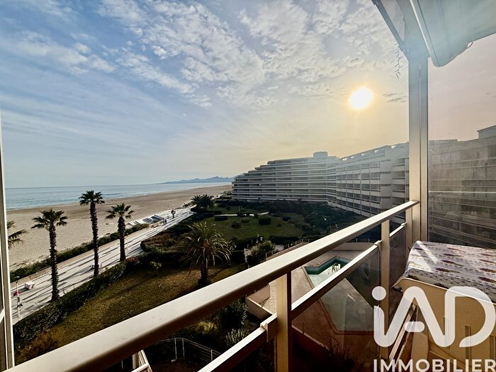 Appartement à vendre - Canet-en-Roussillon, Plage Sud - 2 pièces - 1 chambre