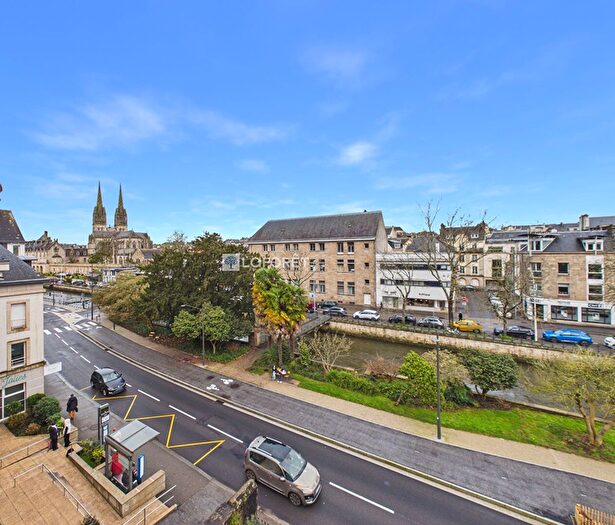 Appartement à vendre - Quimper, Centre-ville - 4 pièces - 2 chambres