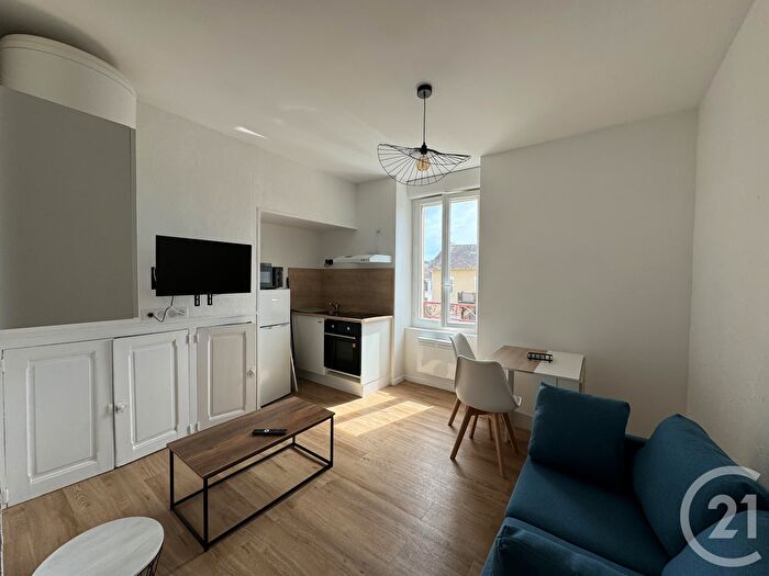 Appartement à louer - Montluçon, Centre-ville, Les Forges - 1 pièce - 1 chambre