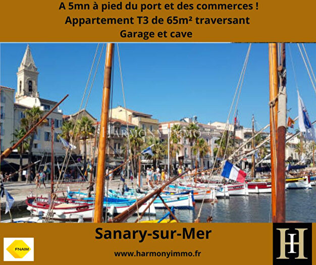 Appartement 3 pièces à vendre à Sanary-sur-Mer, Le Baou, Saint-Roch