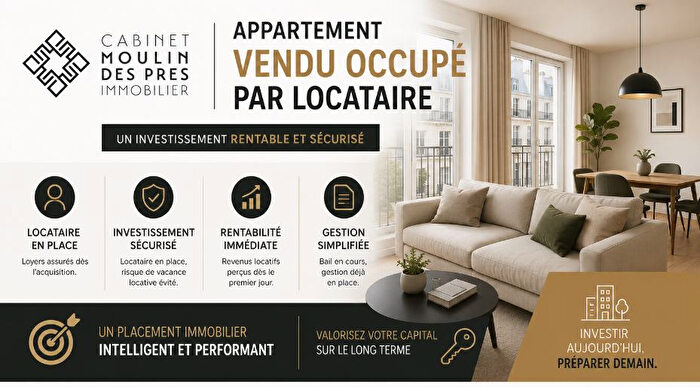 Paris 5ème, Monge, Jussieu - Appartement 2 pièces à vendre