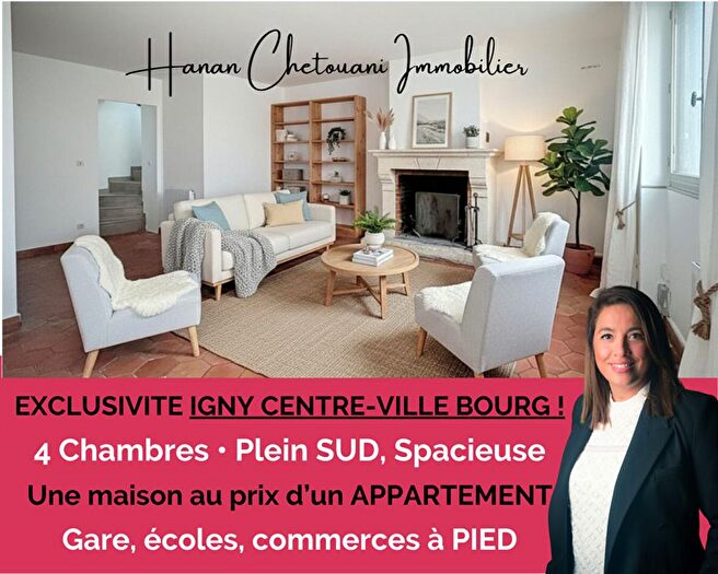 Appartement 5 pièces à Igny, à vendre