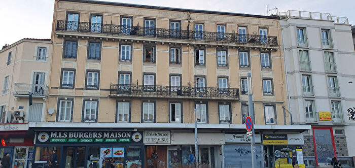 Clermont-Ferrand, Delille, Cathédrale, La Gare : Appartement 1 pièce à vendre