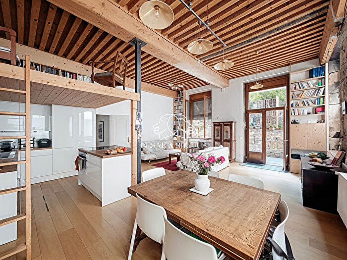 Appartement à vendre - Lyon e , Croix Rousse Est - 3 pièces - 2 chambres