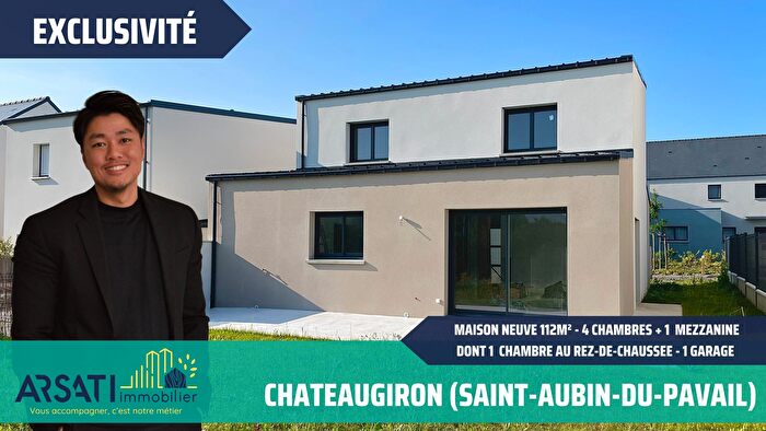Maison à vendre - Châteaugiron - 6 pièces - 4 chambres