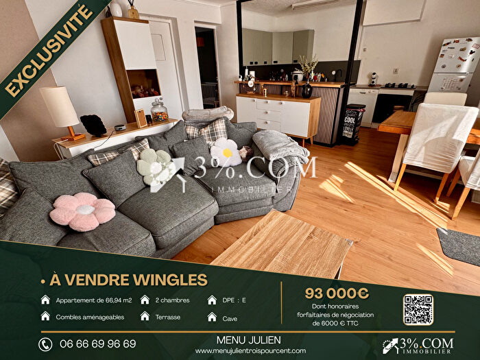 Appartement à vendre - Wingles - 4 pièces - 2 chambres