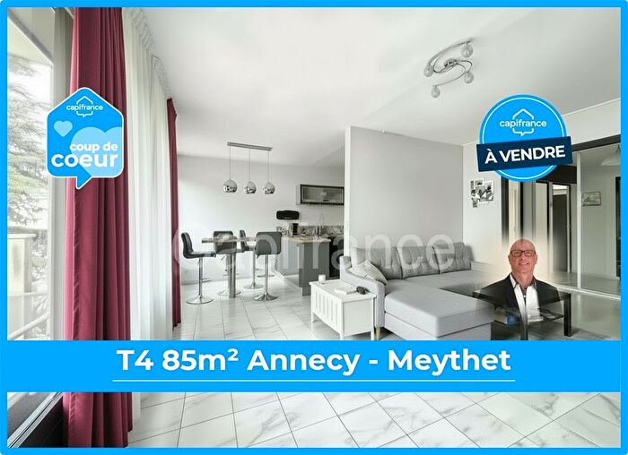 Appartement à vendre - Meythet - 4 pièces - 3 chambres