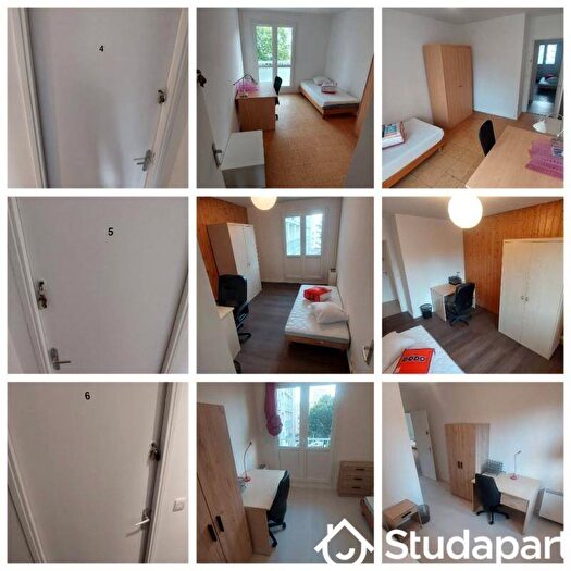 Appartement à louer - Villejean-Beauregard, Rennes - 1 pièce - 4 chambres