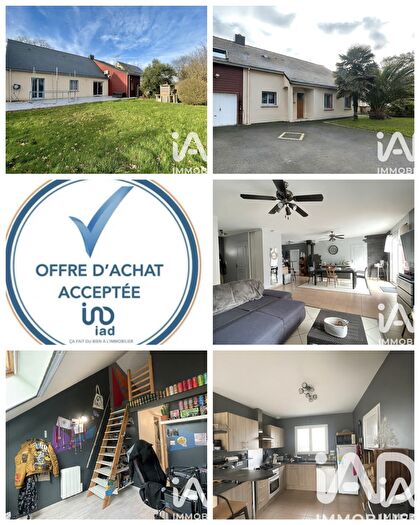 Maison à vendre - Crossac - 7 pièces - 5 chambres