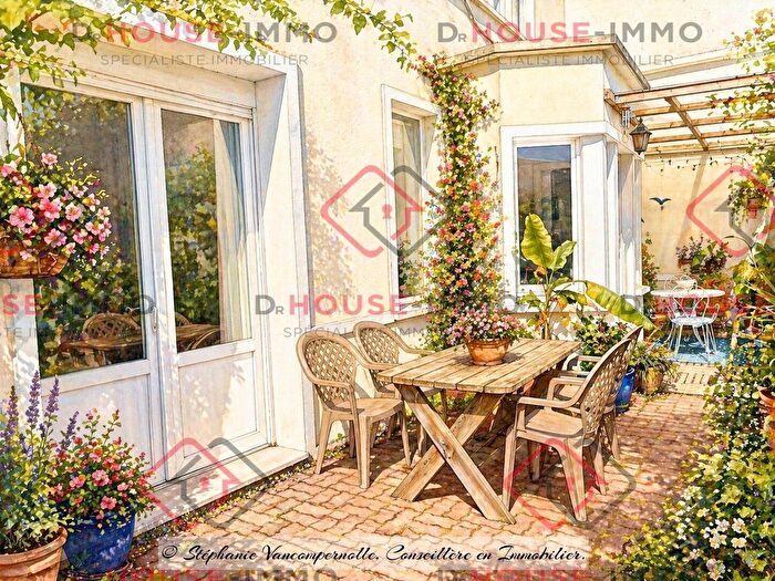 Appartement à vendre - Dunkerque, Rosendaël - 4 pièces - 2 chambres