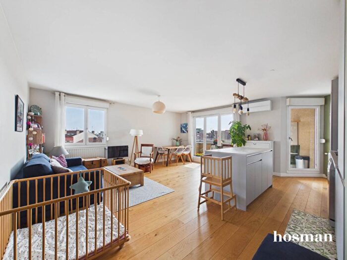 Appartement à vendre - Villeurbanne, Charmettes - 3 pièces - 2 chambres