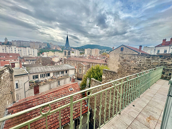 Appartement à vendre - Annonay, Centre-ville - 4 pièces - 2 chambres