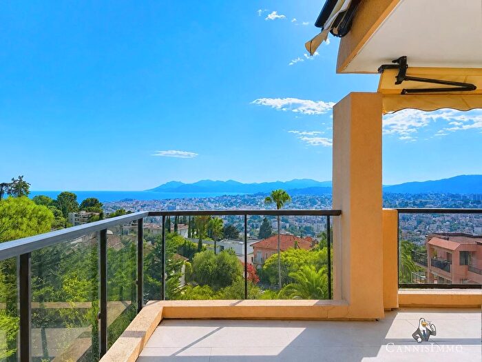 Le Cannet, Haut Cannet : Appartement 4 pièces à vendre