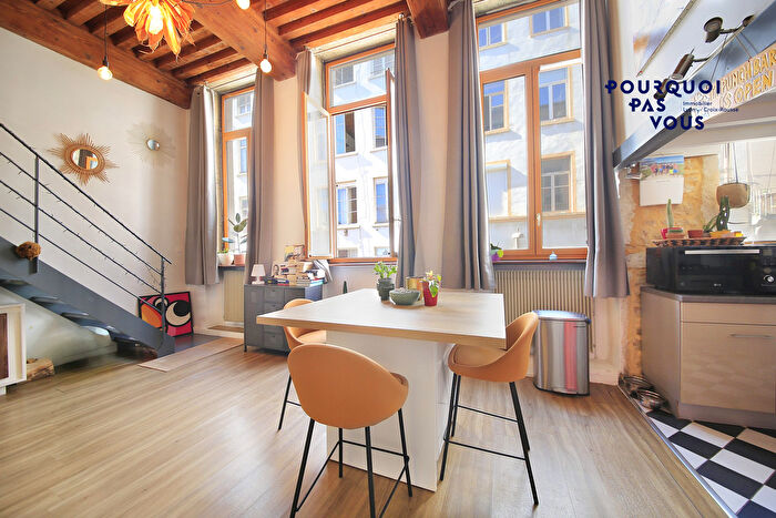 Appartement 4 pièces à Lyon 1er, Haut, Coeur des Pentes, à vendre