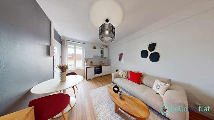 Appartement à louer - Reims, Europe, Chemin Vert - 3 pièces - 2 chambres