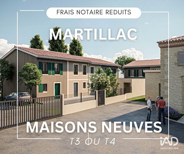 Maison à vendre - Martillac - 4 pièces - 3 chambres