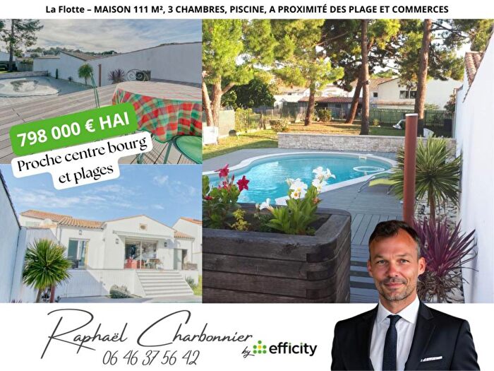 Maison à vendre - La Flotte - 5 pièces - 3 chambres