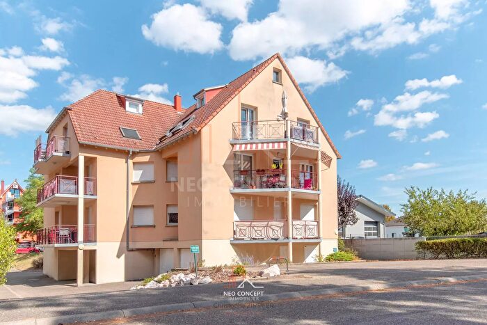 Bischwiller, Hasensprung, Erlenberg : Appartement 4 pièces à vendre