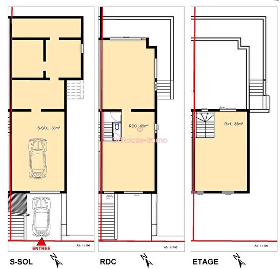 Maison 4 pièces à vendre - Ingrandes